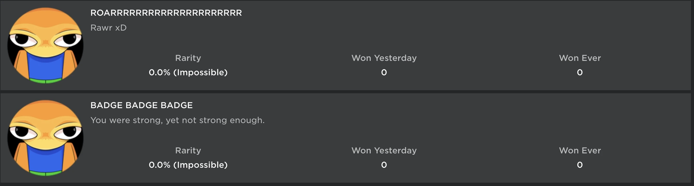 WHAT IN THE WORLD??????????? 2 BADGES? 2 NEW BADGES?? | Fandom