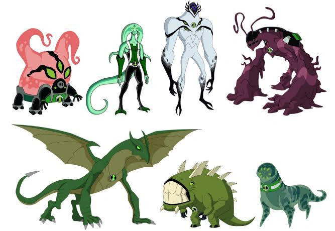 Ben’s Unused Aliens | Fandom