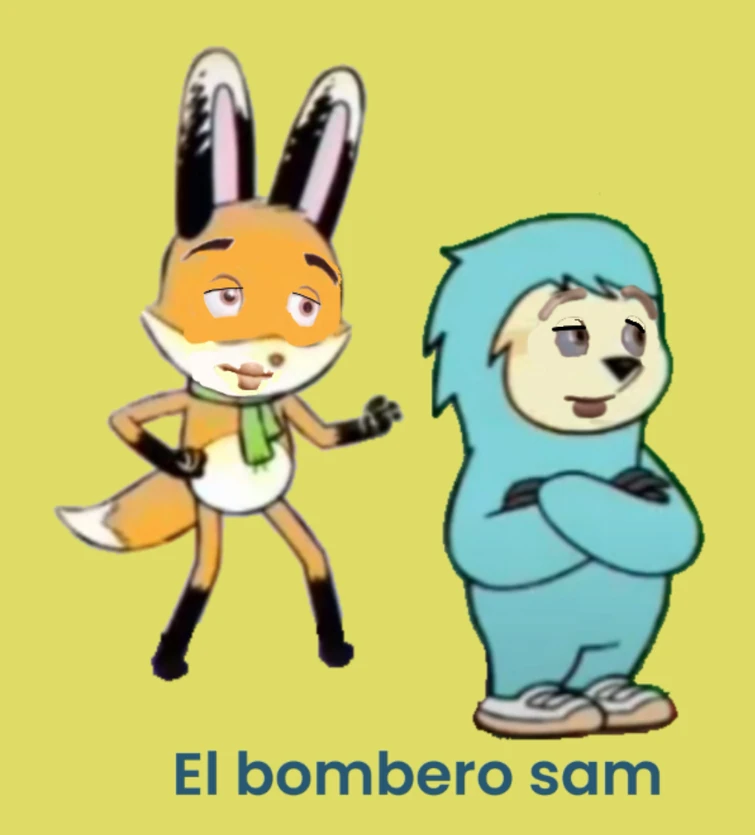 Lupi y Baduki en diferente estilos de animación: | Fandom