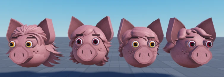 pig heads | Fandom