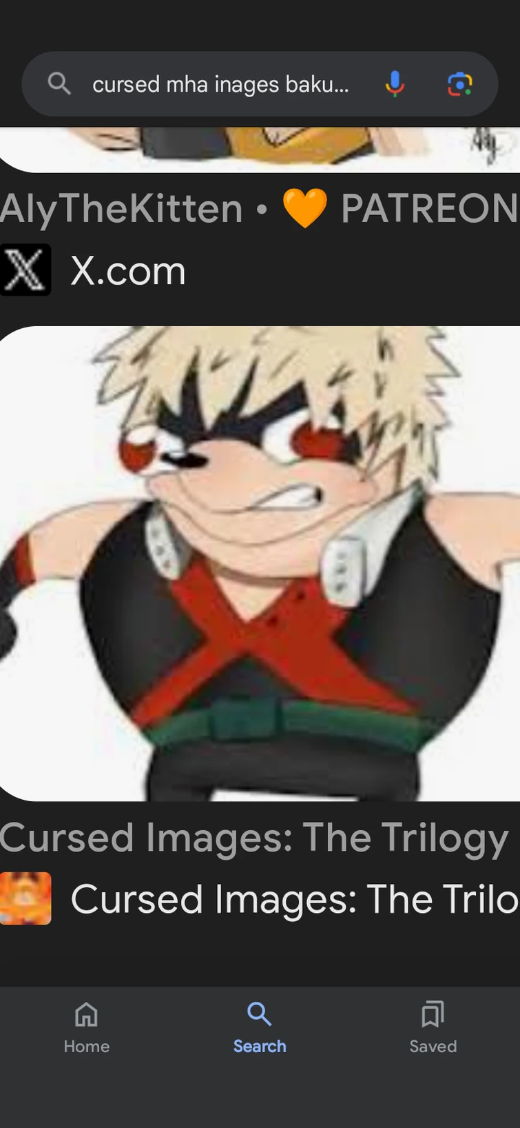 Cringe alert! TW cursed mha image | Fandom