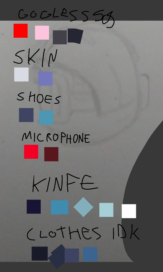 Fnf Hanks color palette | Fandom