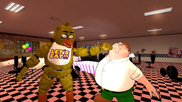 i made something in GMOD if Family guy and FNAF did a crossover | Fandom