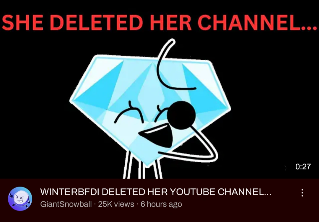 Winter deleted her YouTube channel | Fandom
