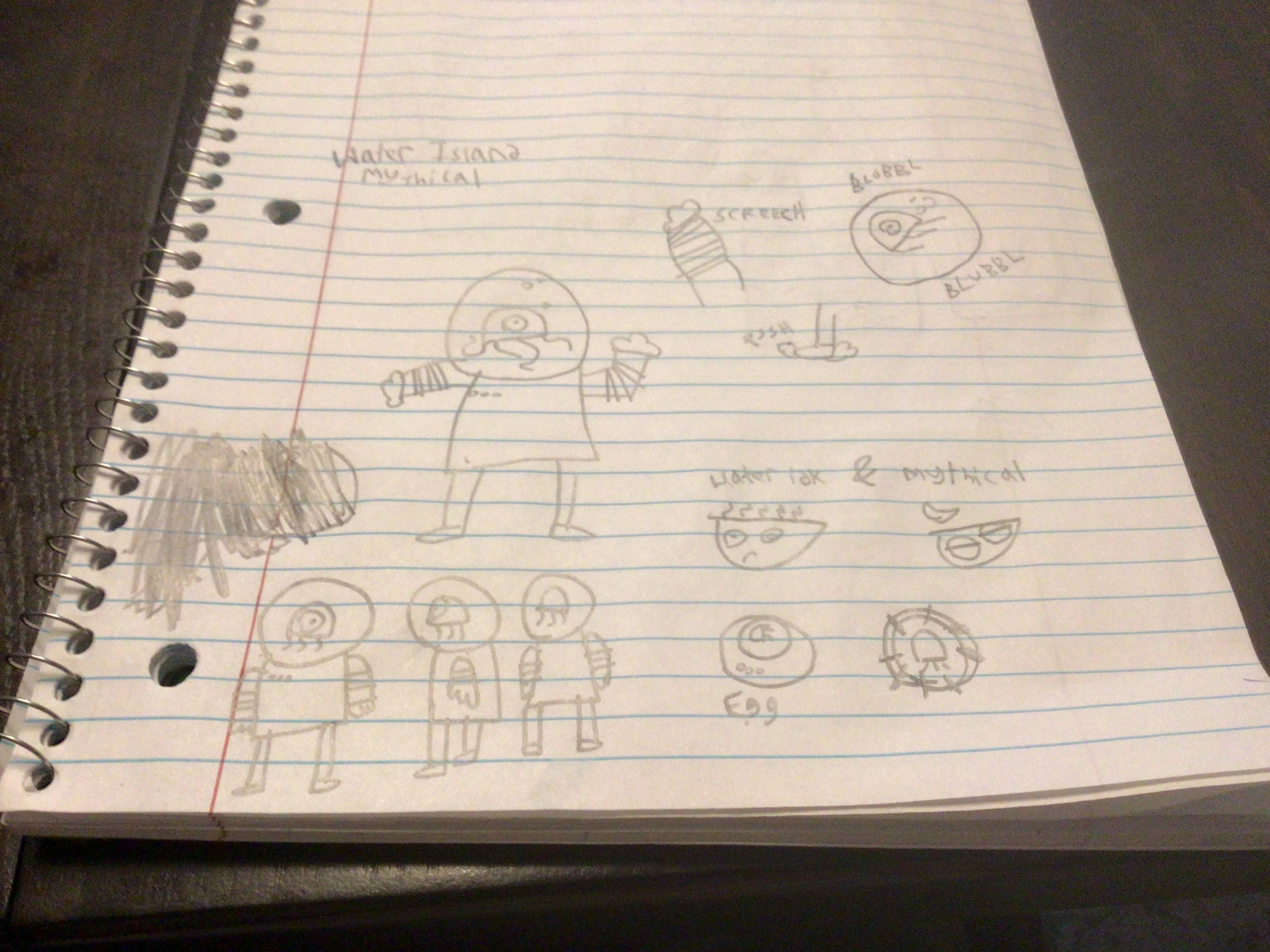 Mythical Monster Idea I had, my first time making a fan-made monster ...