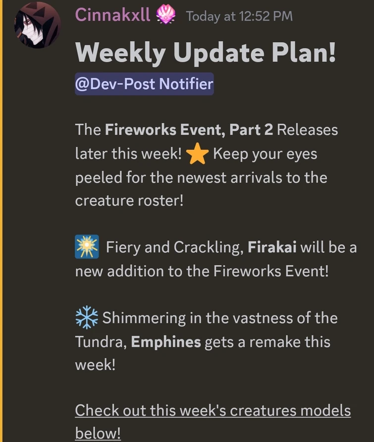 Update this week | Fandom