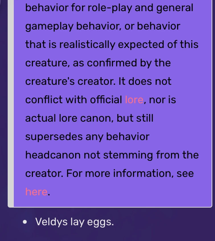 Veldys behavior IS SO COOOL (NOT CLICKBAIT AHHHH) | Fandom