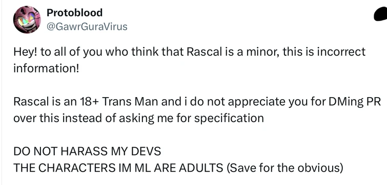Memory Lane revealed Rascal’s design and I think he’s pretty cool so I ...