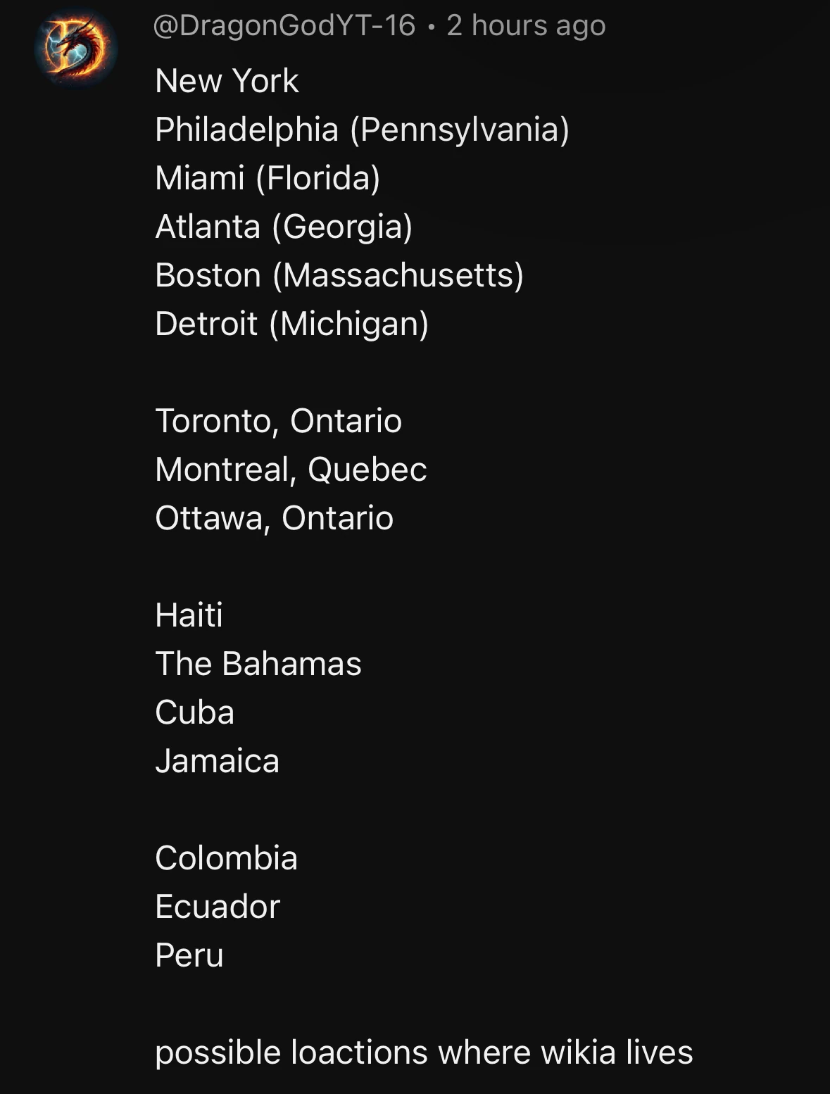 My location was exposed… | Fandom