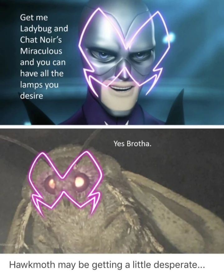 Daily Memes: Day #7! ?Hawk Moth Special!? | Fandom