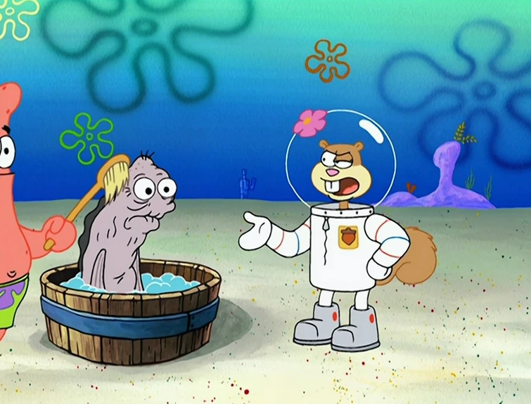 That is it, SquarePants! We're gonna find you something thats so fun ...