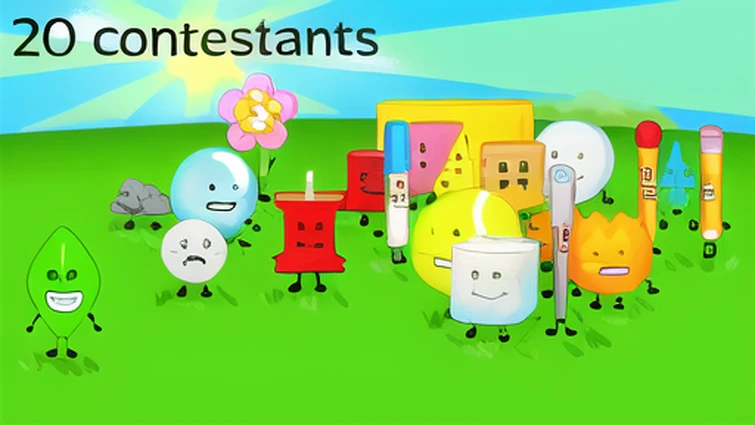 So.. I used the BFDI intro image to create ai art. These are the ...