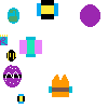 A bss Pixel art with to many things in it 2: is that diamond egg ok ...