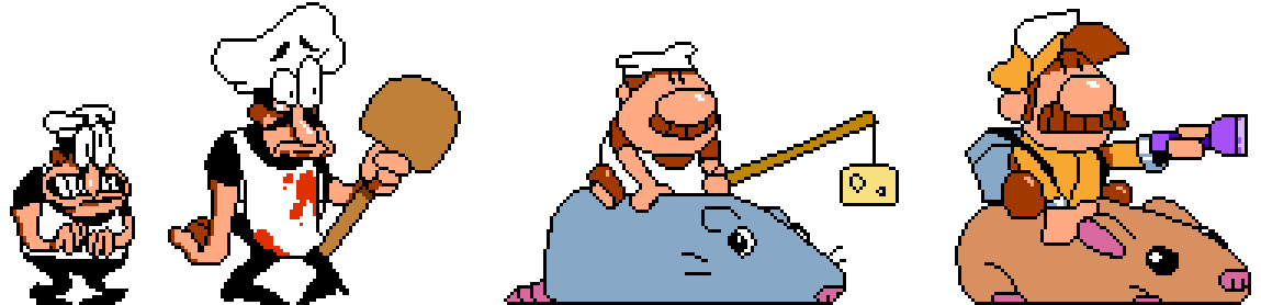 Pizza Tower DX Peppino and Gustavo | Fandom