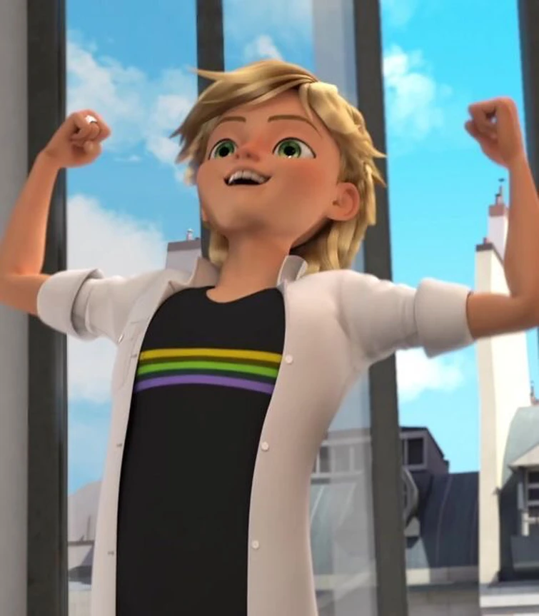 Adrien smiling to brighten up your day | Fandom