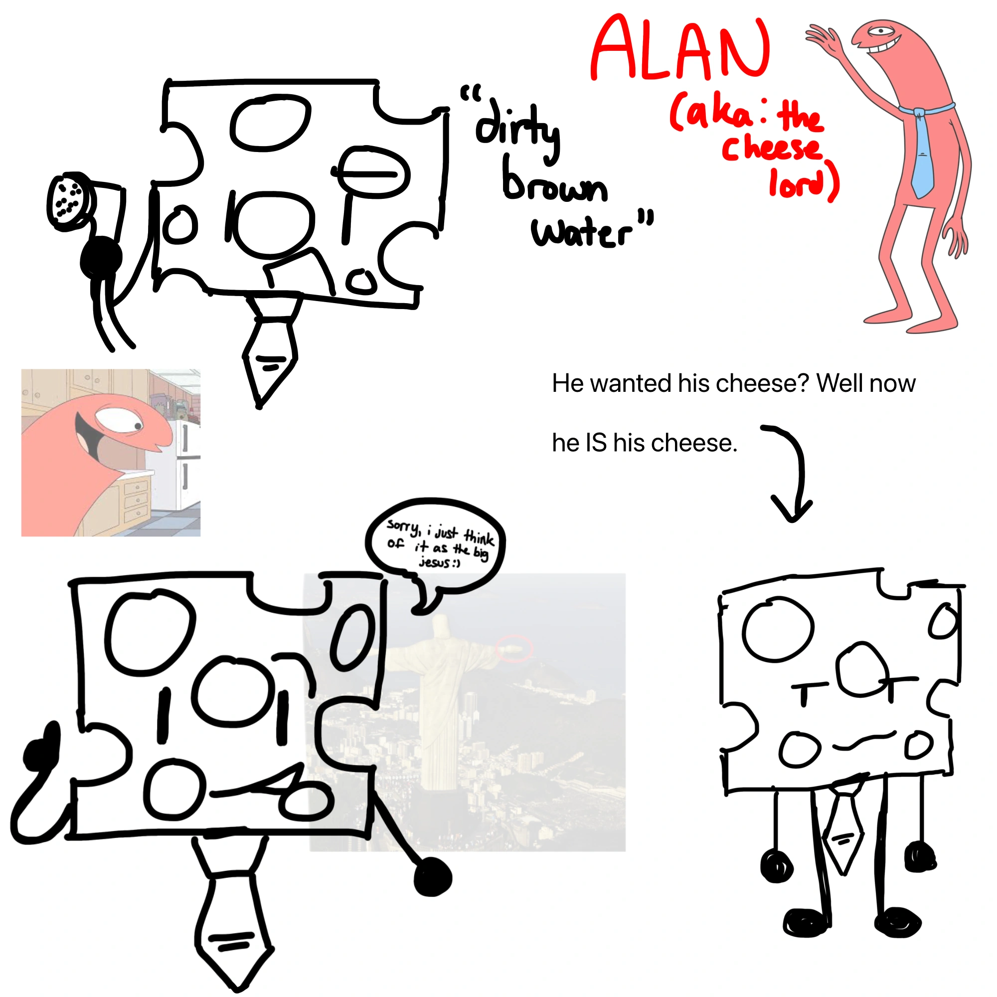 Silly cheese man :3 | Fandom
