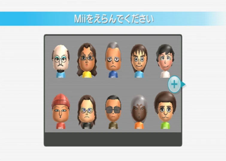 request page: these mii of bg09 - Mii select from Wii Fit | Fandom