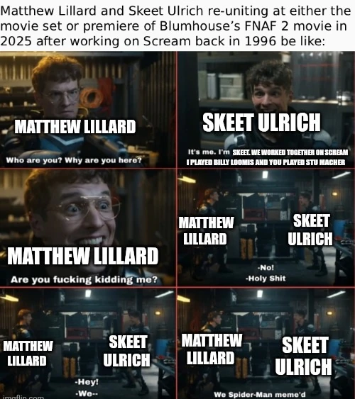 This must've 100% happened(the third image is the original template ...