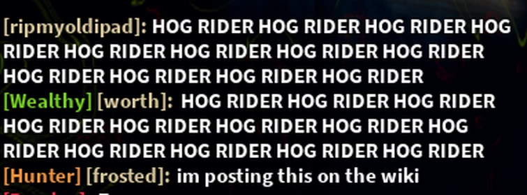 hog ridaaa | Fandom