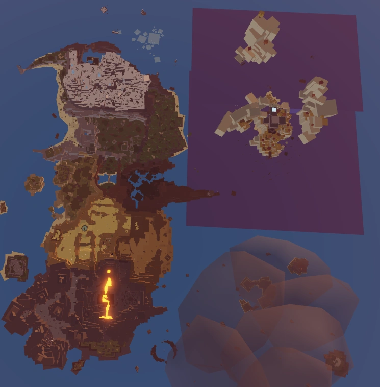 the kai leigon map compared to the main pilgrammed island | Fandom