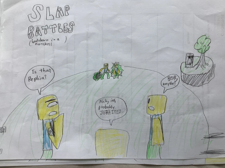 All my slap battle drawings this year (2024) | Fandom
