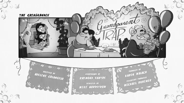 Grandparent trap title card in black and white style | Fandom