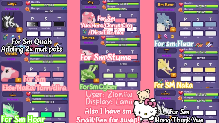 LF Sm Dragons for swap | Fandom