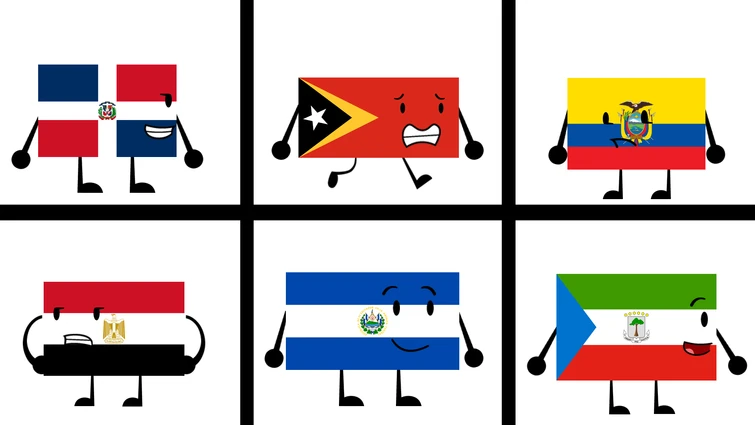 Flags as The Object Show, Part 2 | Fandom