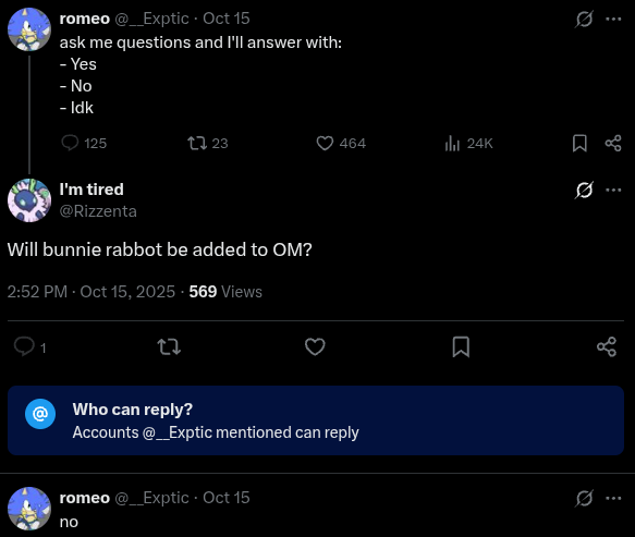 Bunnie deconfirmed | Fandom