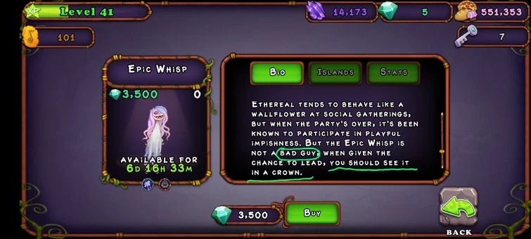 Epic Whisp is Billie Eilish | Fandom