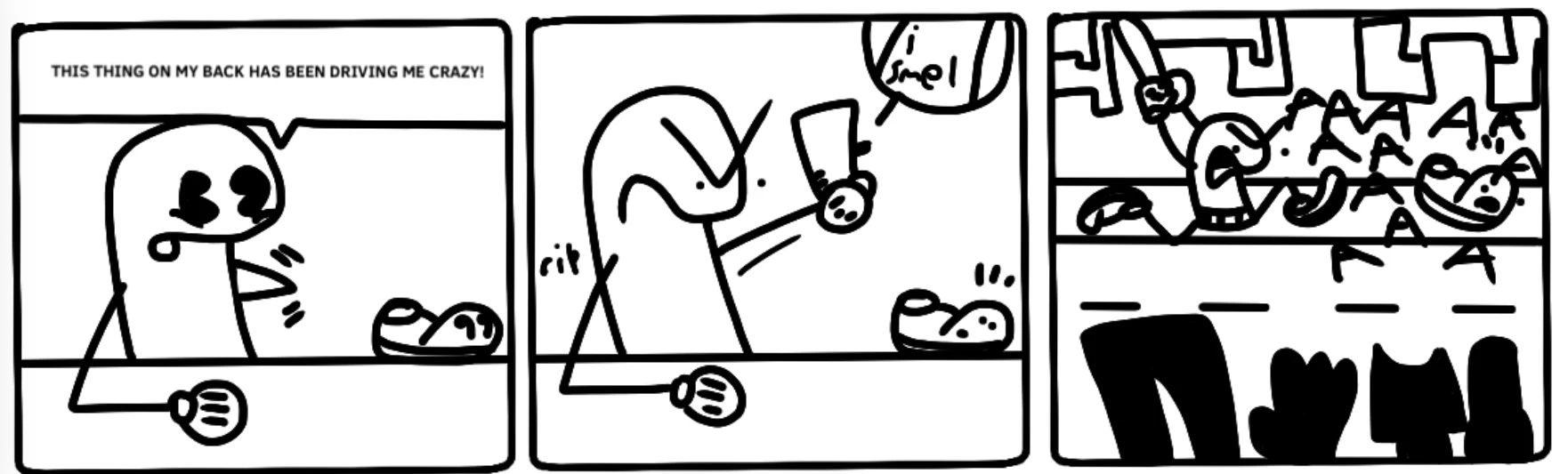 sock boy comic strip #4 | Fandom