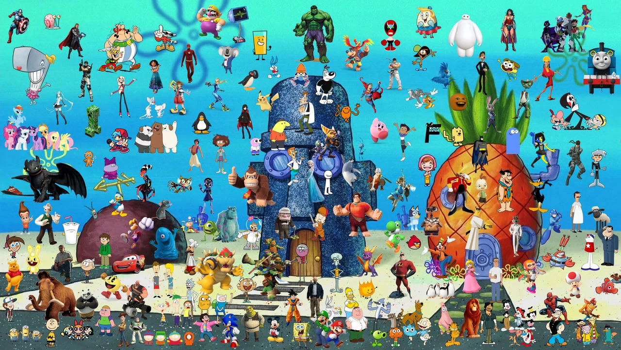 Make up a crossover and I’ll try to draw it. | Fandom