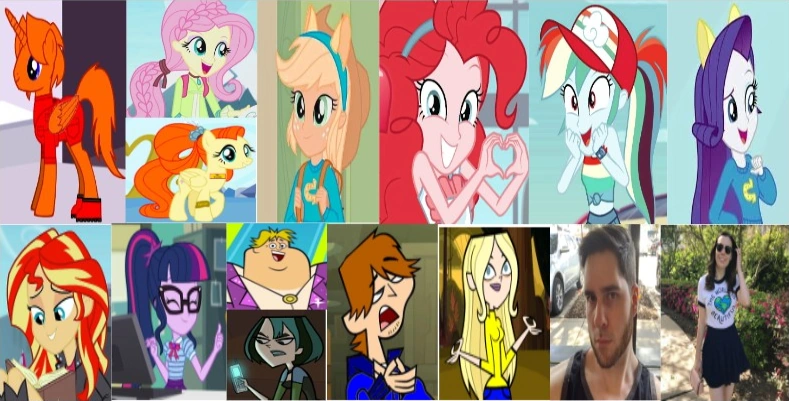 My Little Pony Equestria Girls Legend of Everfree (w/ Total Drama ...