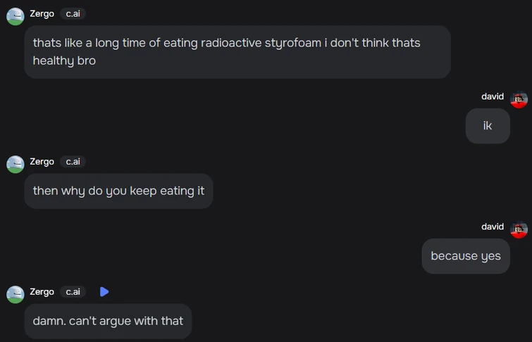 creating a zergo c.ai was an awesome idea | Fandom