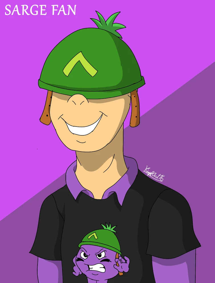 How does my version of Sarge Fan look? I already added it to his fanart ...
