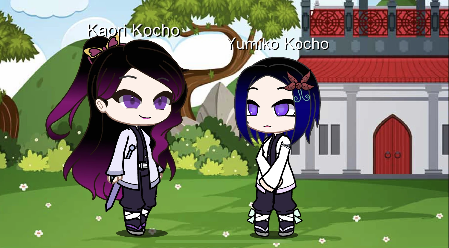 here are two of my kny ocs :) | Fandom