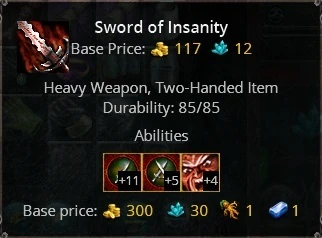 Sword of Insanity | Eador Masters of the Broken World Wiki | Fandom