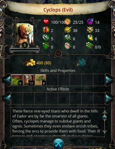 Cyclops | Eador Masters of the Broken World Wiki | Fandom