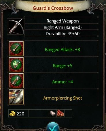 Guard's Crossbow | Eador Masters of the Broken World Wiki | Fandom