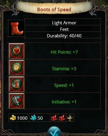 Boots of Speed | Eador Masters of the Broken World Wiki | Fandom