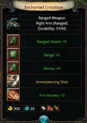 Enchanted Crossbow | Eador Masters of the Broken World Wiki | Fandom