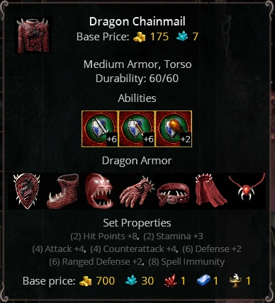 Dragon Chainmail | Eador Masters of the Broken World Wiki | Fandom