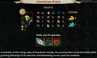 Lizardman Priest | Eador Masters of the Broken World Wiki | Fandom