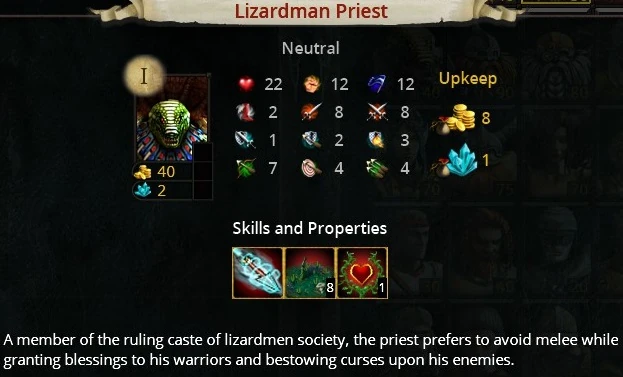 Lizardman Priest | Eador Masters of the Broken World Wiki | Fandom