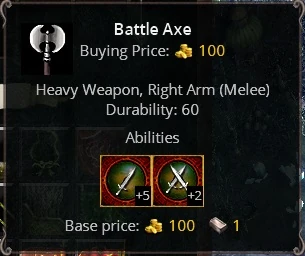 Battle Axe | Eador Masters of the Broken World Wiki | Fandom