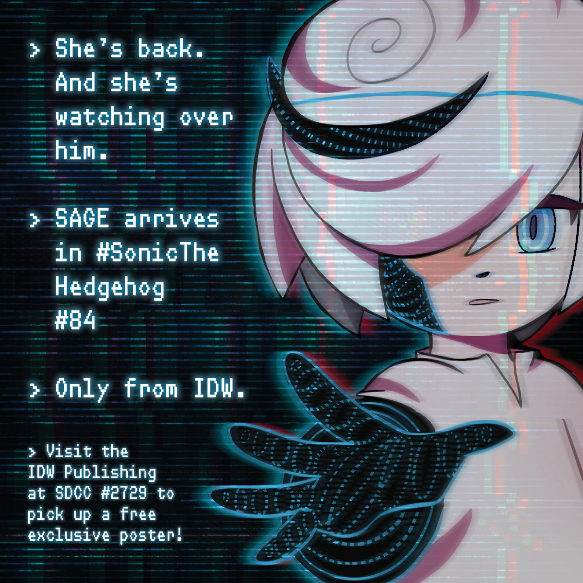 SAGE arrives in Sonic The Hedgehog 84 – only from IDW | Fandom