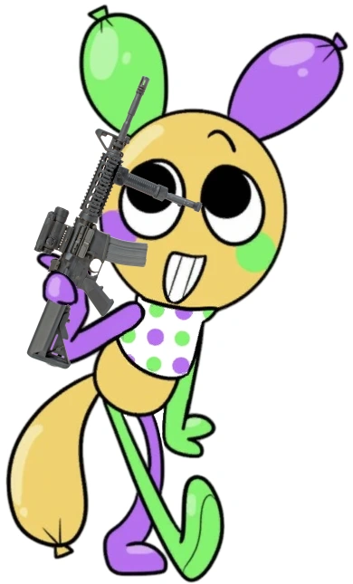 Looey holding a M4 carbine | Fandom