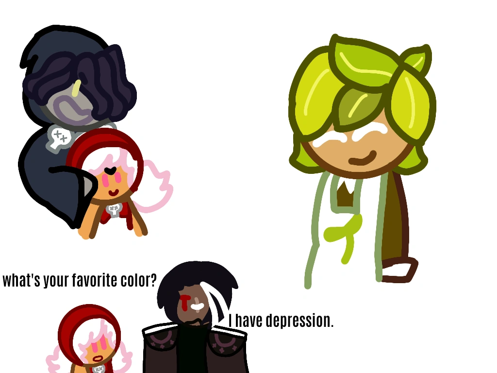 My team is full of depressed people, a chaos incarnate child, and hoo ...