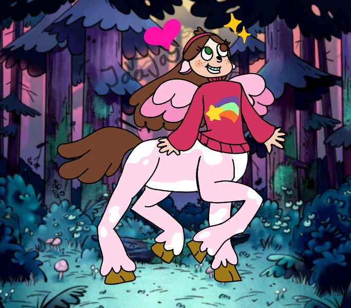 monster falls Mabel!! | Fandom