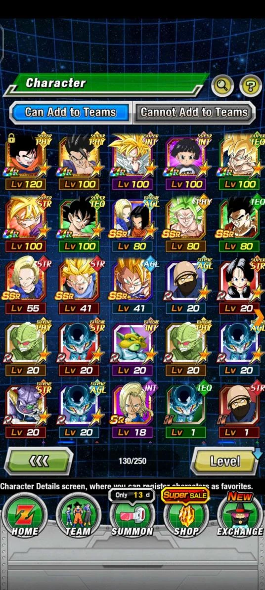 So I started playing Dokkan 2 days ago, and I wanna ask if any of this ...